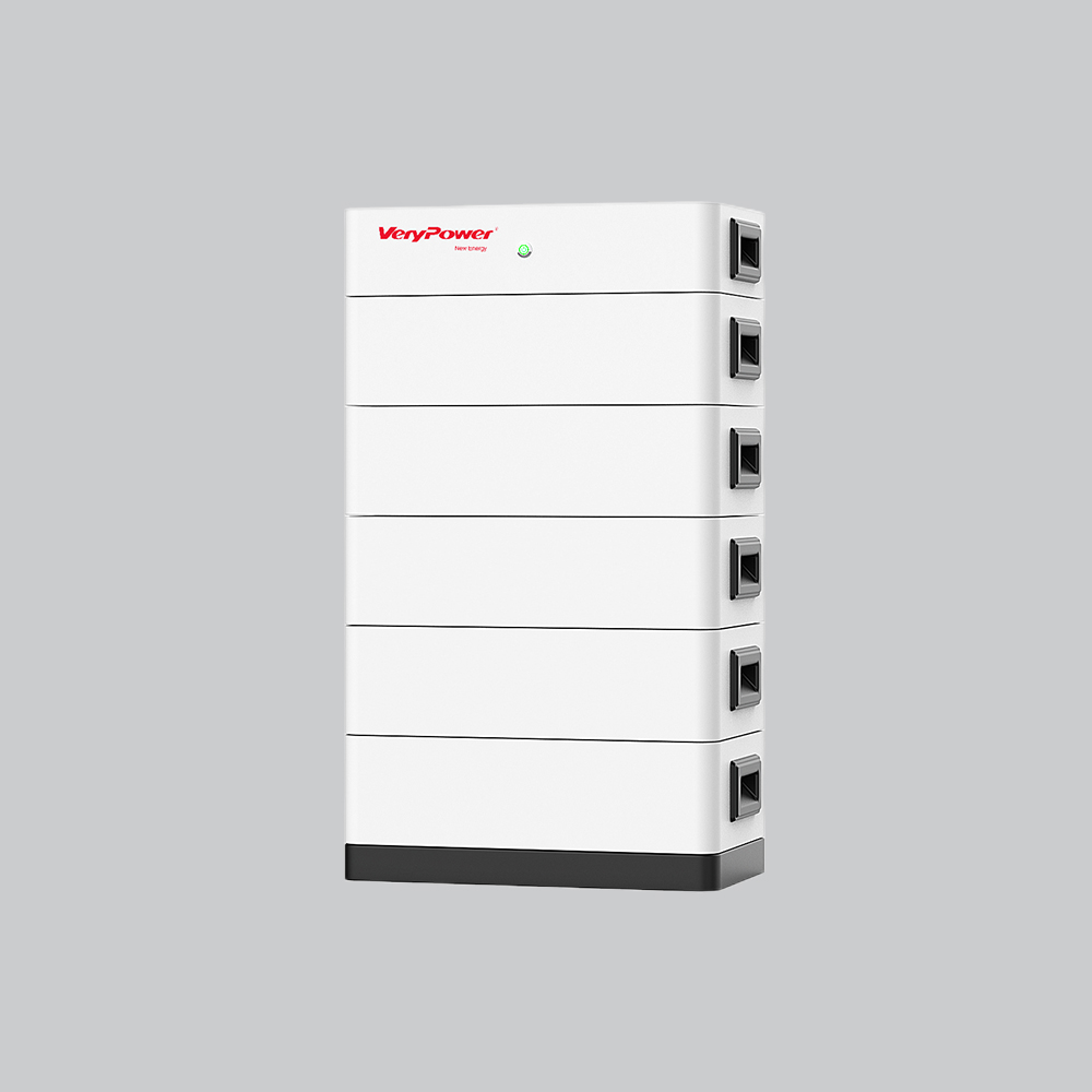 High Voltage Stackable LiFePO4 Battery 10kWh 20kWh 30kWh Lithium ...