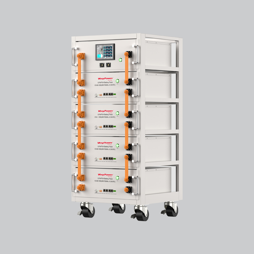 48v Solar Energy Rack Mounted Battery 5kwh 10kwh 50ah 100ah 120ah 200ah Rack-mounted LiFePO4 ...