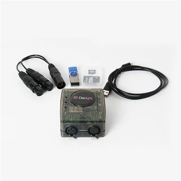 Daslight Virtual Controller DMX USB Lighting Interface for Disco DJ ...