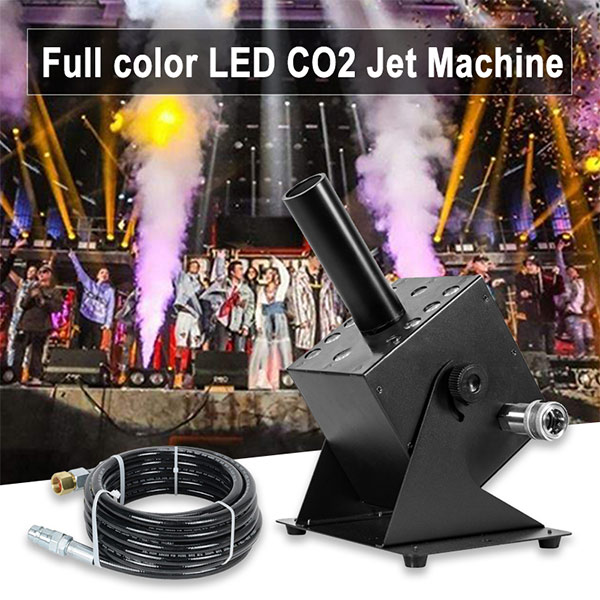 CO2 Cannon Cyro Effects LED CO2 Jet Machine 12X3w Angle Adjustable Co2 ...