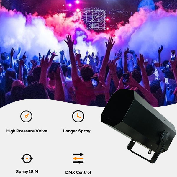 Small Powerful CO2 Jet Cannon Machine Spray Powerful Blast 1400Psi High ...