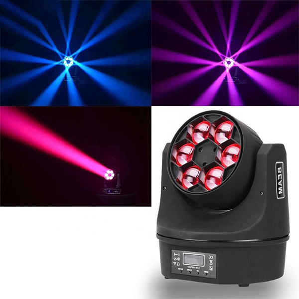 6*15W wash 4in1 bee eyes mini beam led moving head