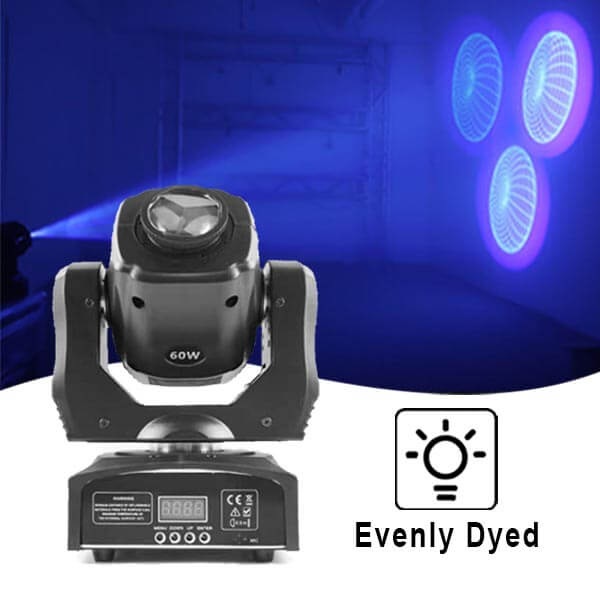 Grace 60w Mini LED Moving Head Projector Gobo Spot Moving Head