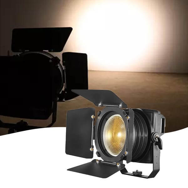 200W Waterproof Folding LED Fresnel Spotlight for Theatre