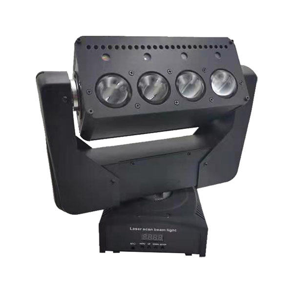LED Moving head 4x10w RGB Laser Beam Light KTV Club Laser beam moving ...