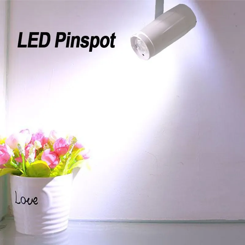 Battery Operated Pinspot Cool White Remote Control Magnetic LED Pin Spot