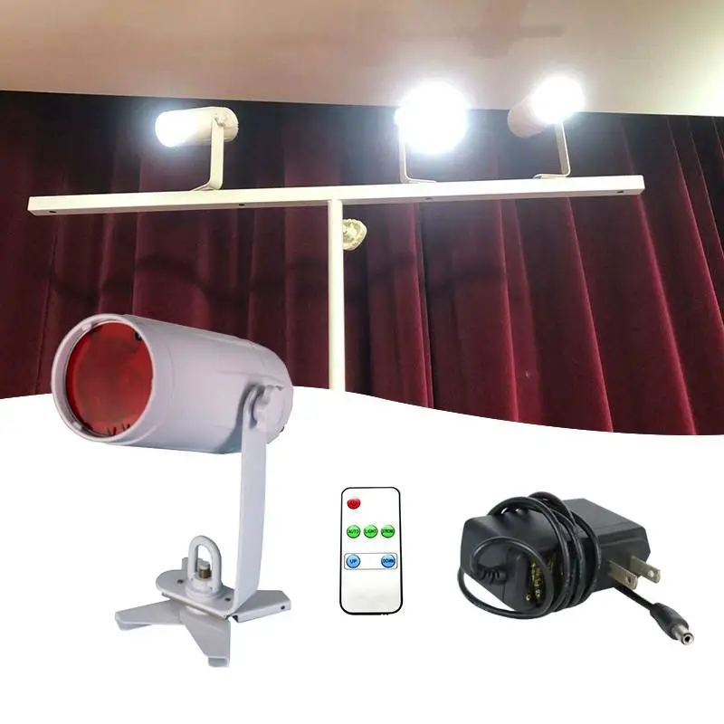 Battery Operated Pinspot Cool White Remote Control Magnetic LED Pin Spot