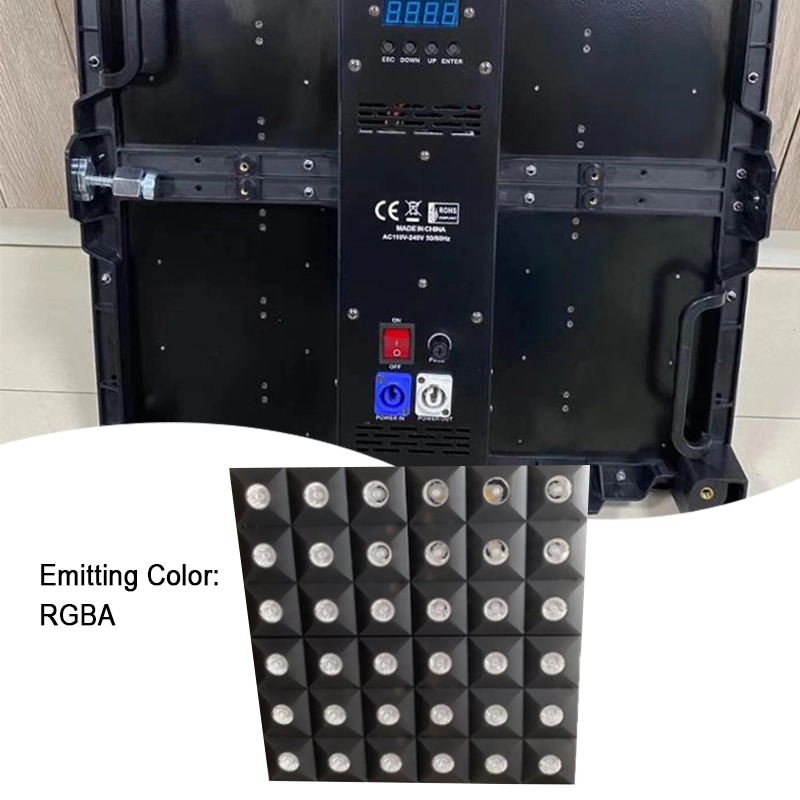 36*3W 2in1 LED Matrix Light with Background LEDs New technology stage ...
