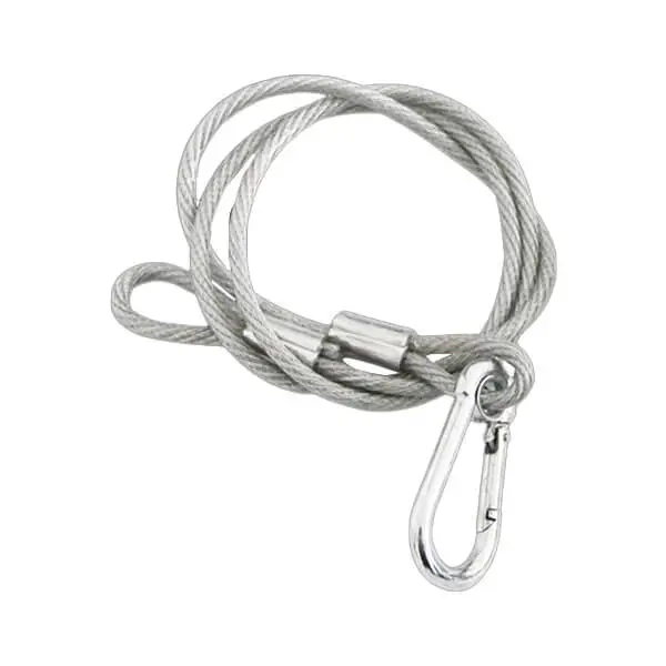 Silver Black Rope Safety Steel Wire Stage Light Stainless Steel Safety ...