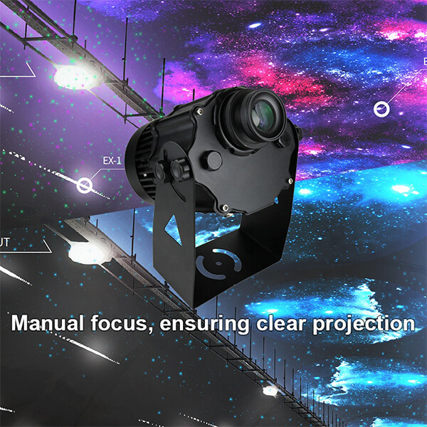 300W Outdoor Waterproof DMX Control Multi Gobos LED Logo Projector Light