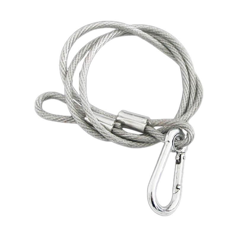 Silver Black Rope Safety Steel Wire Stage Light Stainless Steel Safety ...