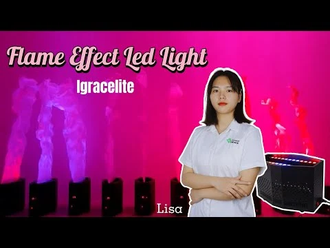 silk flame effect lights