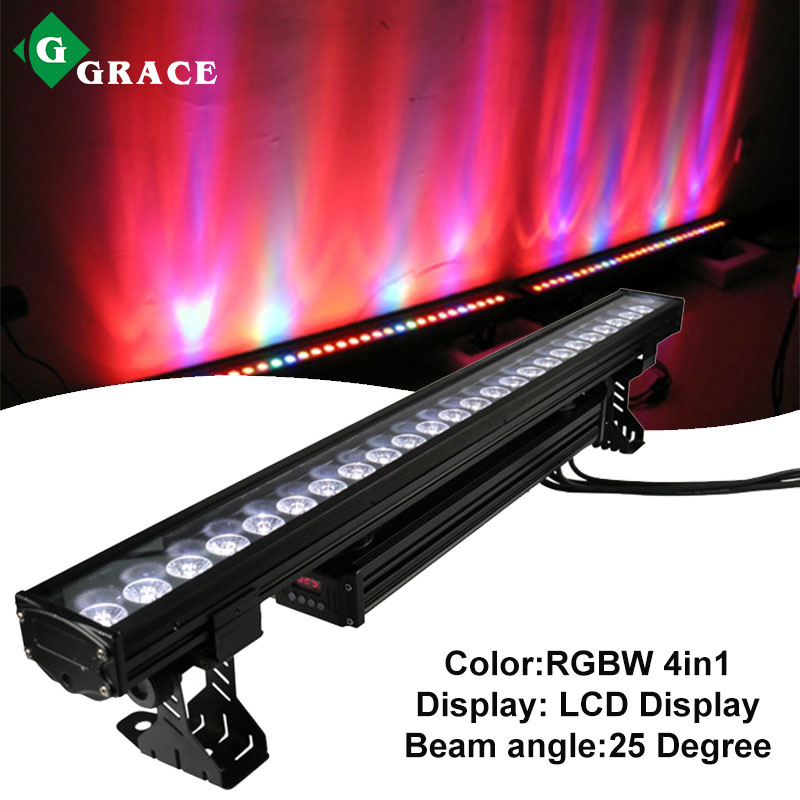 24*12W rgbw LED DMX bar IP65 waterproof light