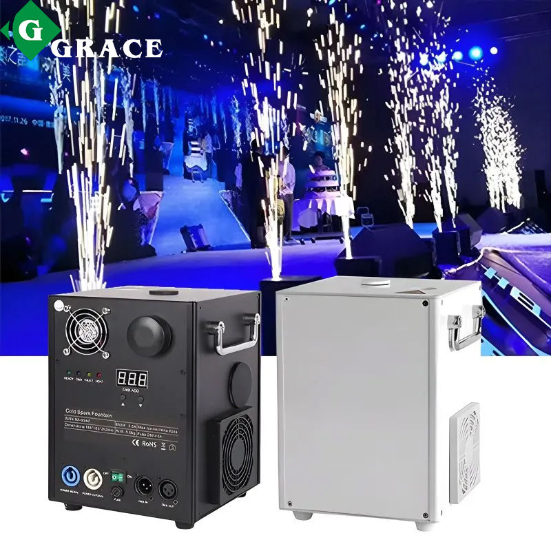2PCs 650W cold sparklers machine with 5bags indoor or outdoor sparkular ...