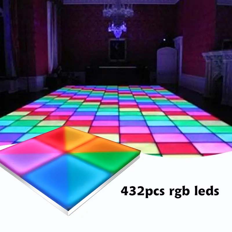 Monoblock Walkway Acrylic 1Mx1M 1 Square Meter LED Dance Floor Light