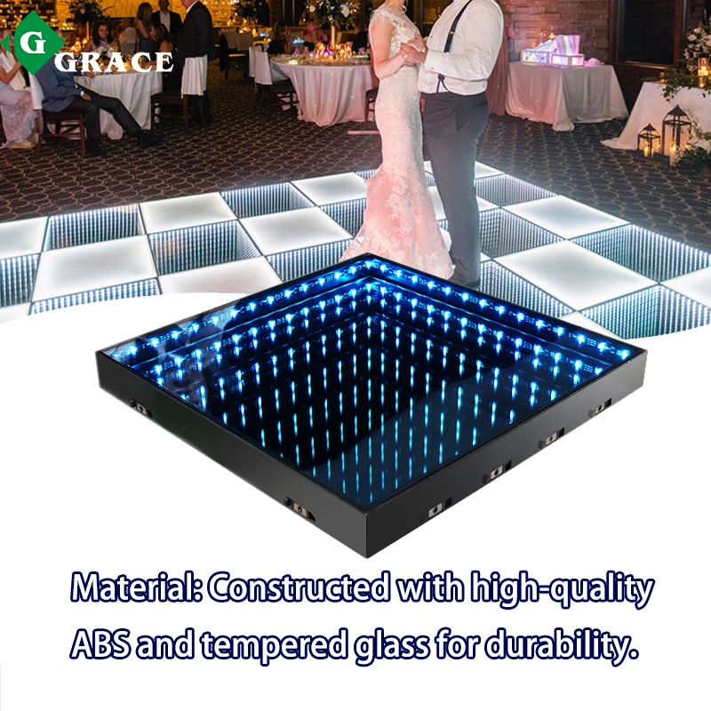 3D Wedding Mirror LED Dance Floor
