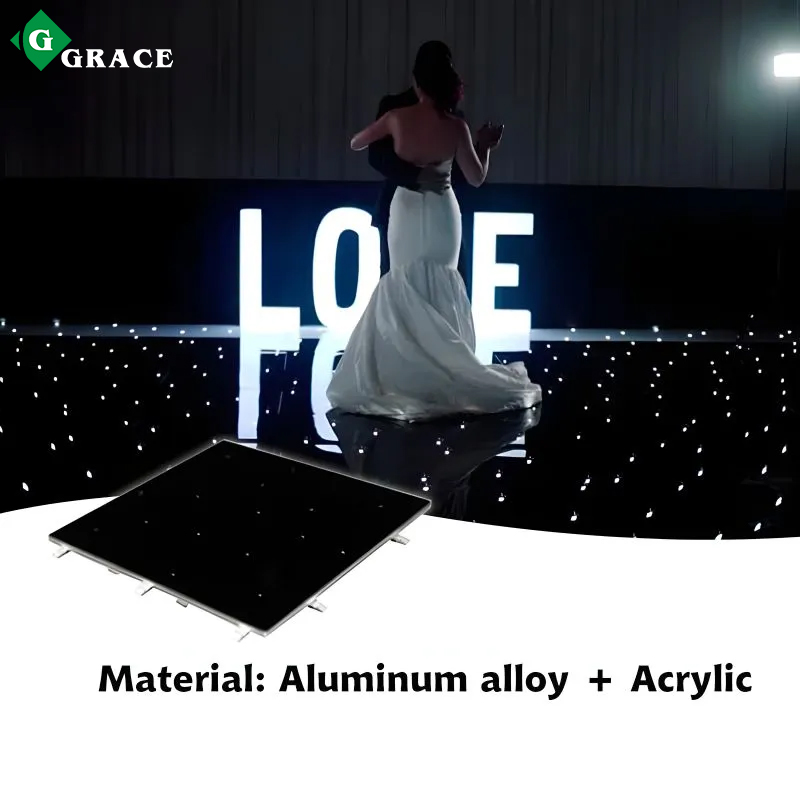 Wedding Stage Equipment Flexible LED Dance Floor Panels