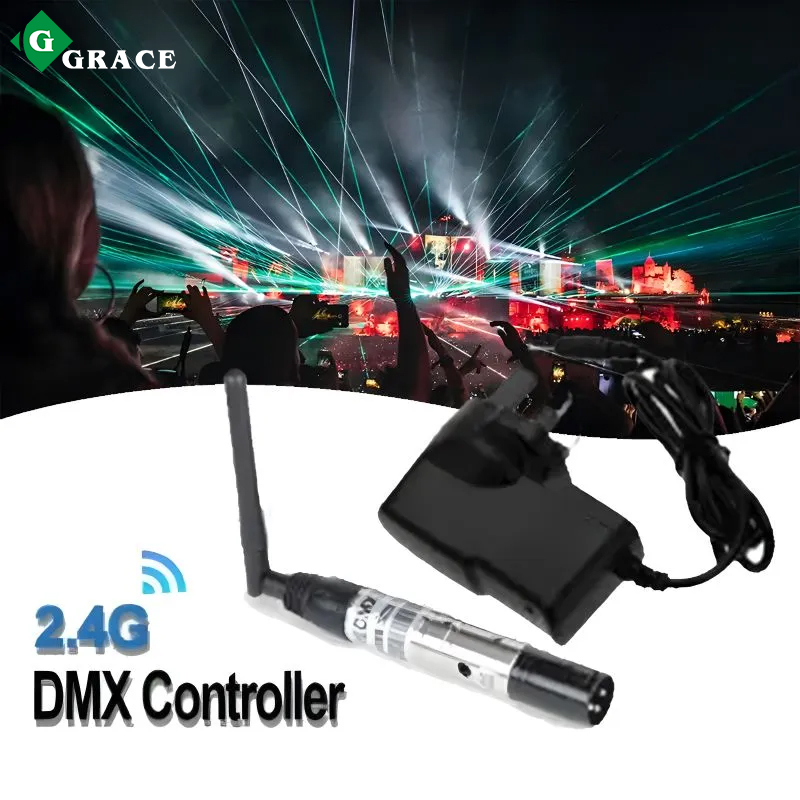 DMX 512 Wireless Transmitter Leading Dmx512 Transceiver 2.4g DMX ...