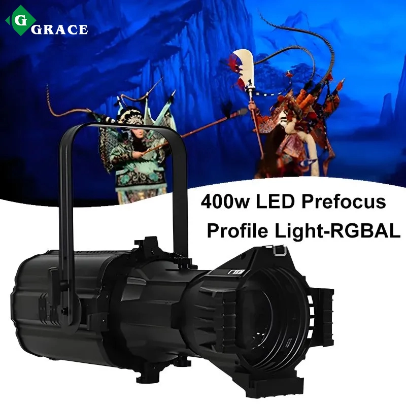 400W Led Leko Profile Spotlight Prefocus Stage Studio Ellipsoidal Light