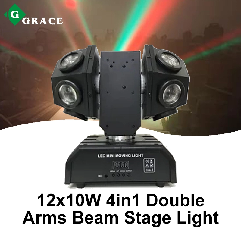12x10W Double Arms Beam Stage Light