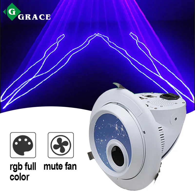 Stage Projector Ceiling Animation Laser Light 1W RGB Laser Light