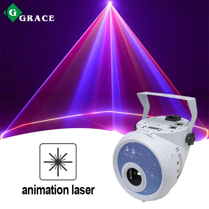 Stage Projector Ceiling Animation Laser Light 1W RGB Laser Light