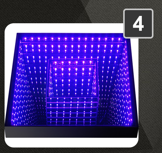 Wireless 3D Mirror Magnetic LED Dance Floor Wedding Portable LED Dancefloor
