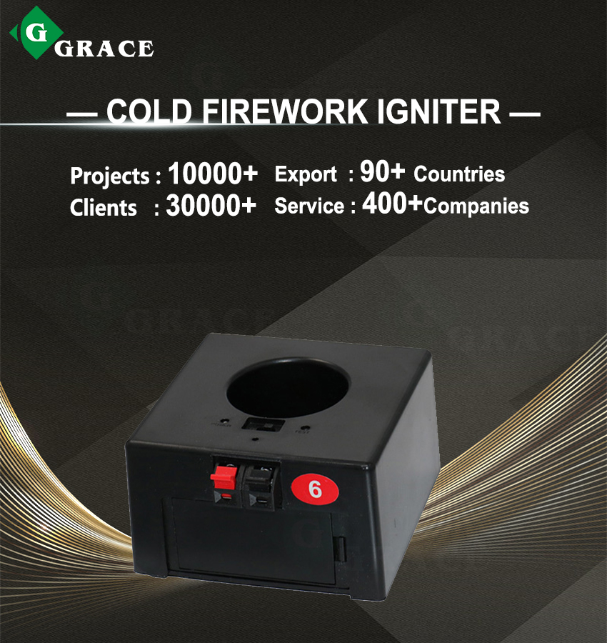 Cold Firework Igniter Fountain Machine Rechargeable Wireless Remote ...