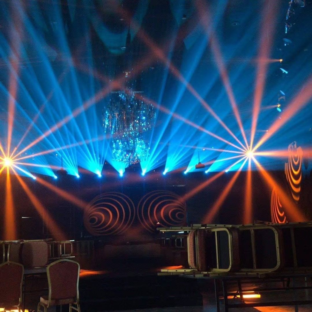 Mini 100W LED Spot+B-EYE Rotating Moving Head Light