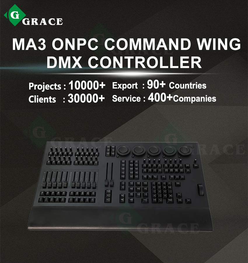 Igracelite MA3 onPC Command Wing DMX controller