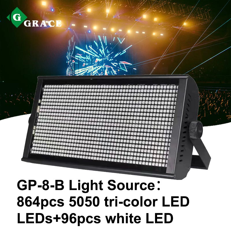 Igracelite 1000W RGB Colouring LED Strobe Light