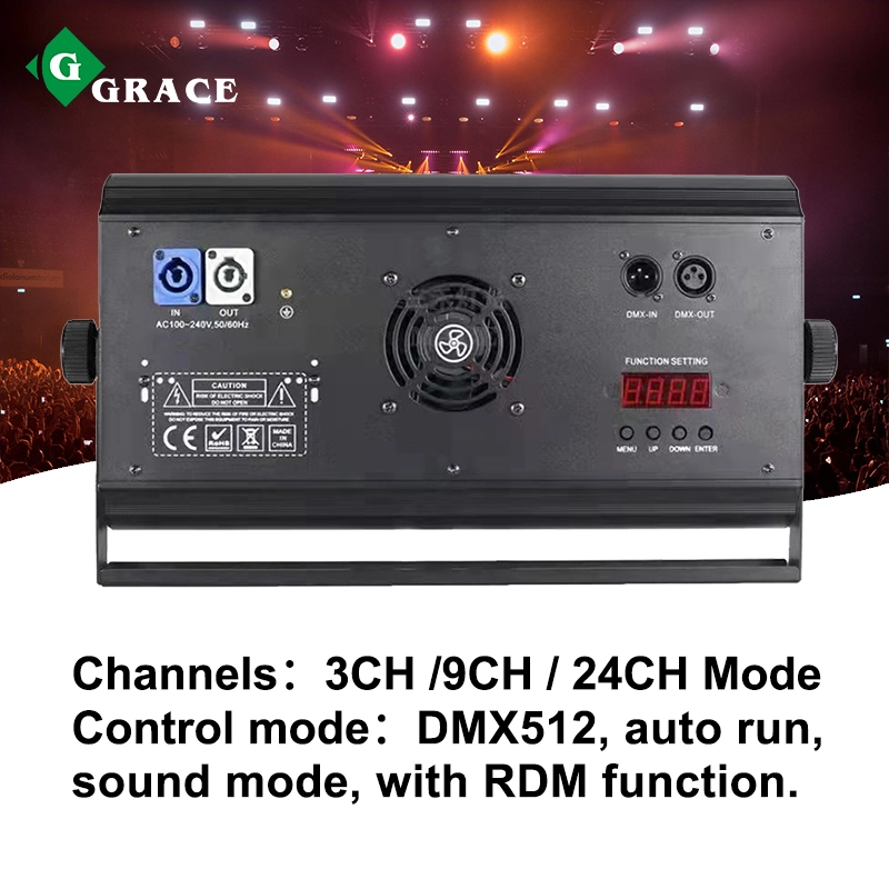 Igracelite 1000W RGB Colouring LED Strobe Light