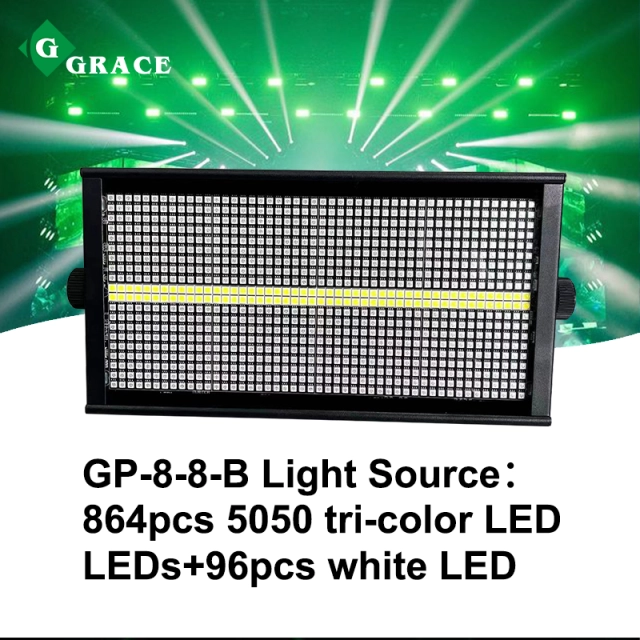 Igracelite 1000W RGBW Colouring LED Strobe Light