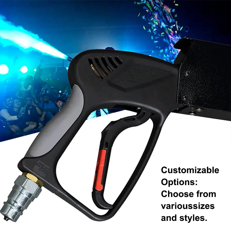 LED CO2 Gun for dj fogger CO2 Jet machine with rgb color changing ...