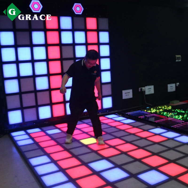 Interactive energetic game led dance floor