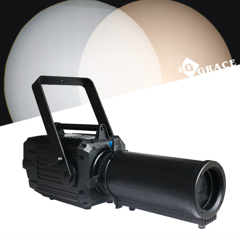 400W Zoom LED Ellipsoidal Light CCT 3200K+5600K CRI>95 PWM