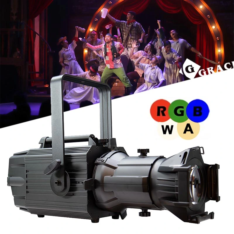 400W 5in1 RGBW LED Prefocus Profile Spotlight
