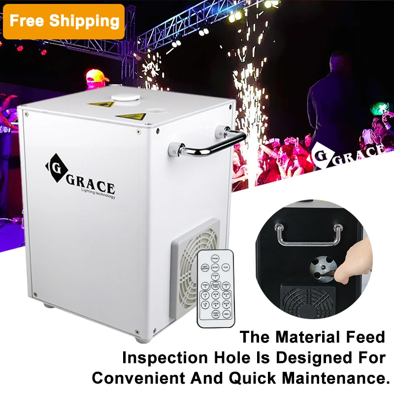 Free Shipping 750W Black Or White Cold Spark Machine