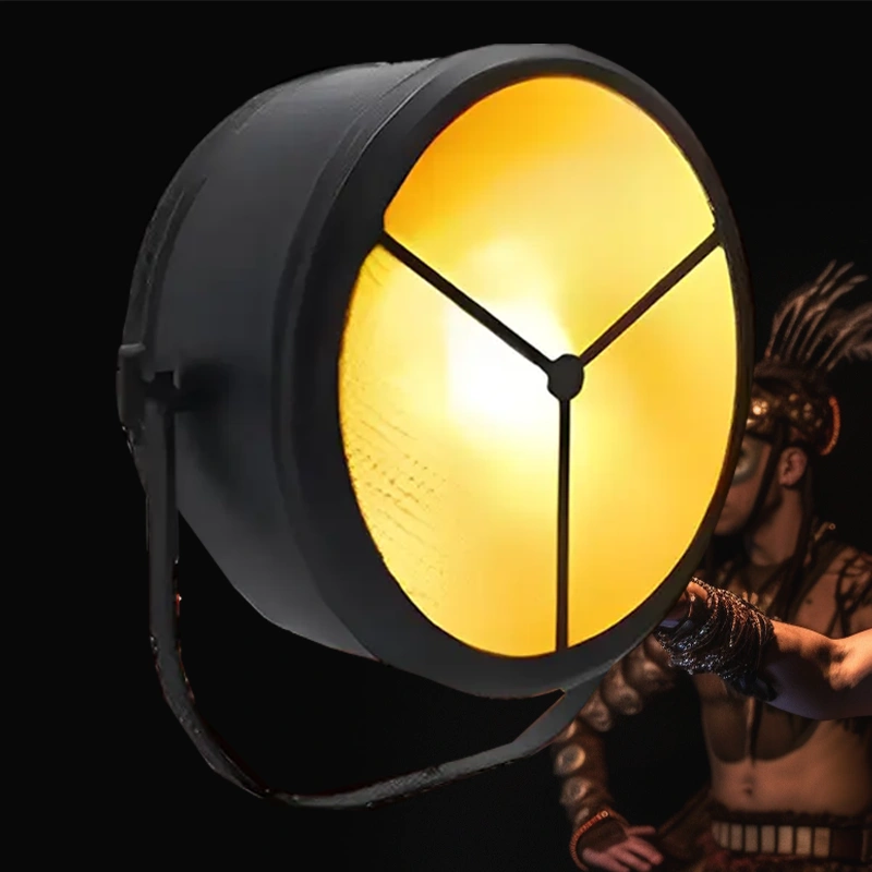 Igracelite 750W Round retro lights