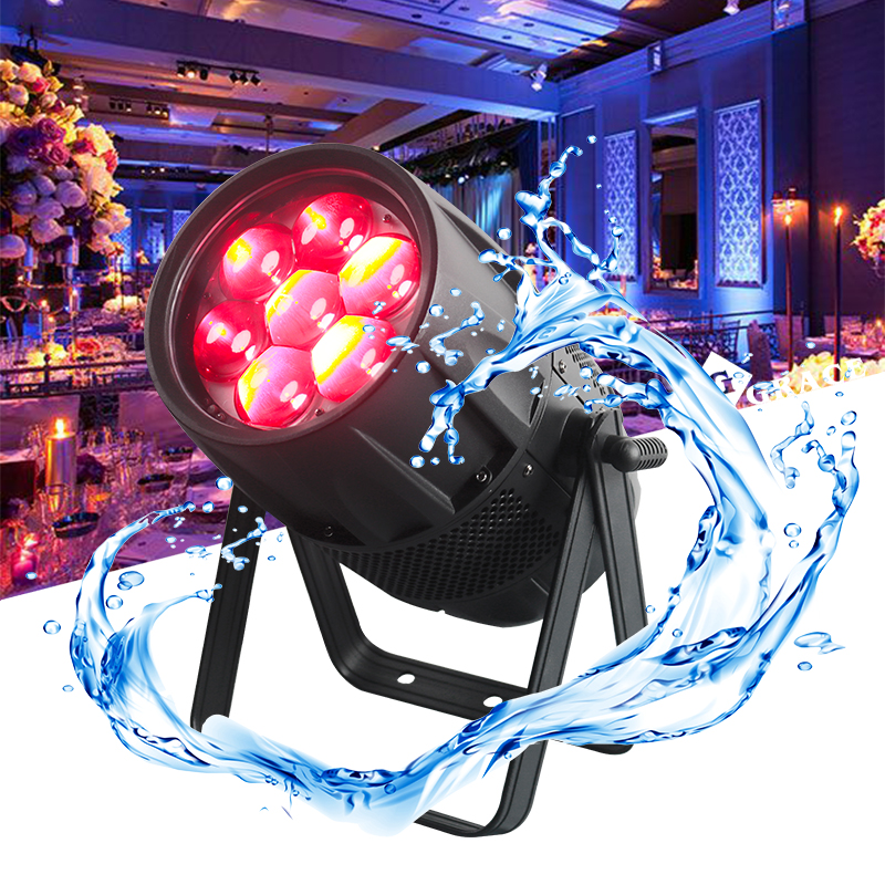 IP65 Outdoor 7*40W Stgae Light RGBW 4IN1 Zoom LED Wash Par Light