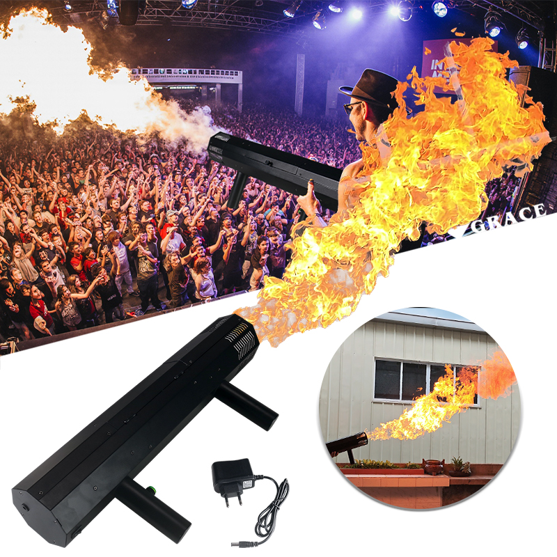 Igracelite handheld stage fire gun for party flame thrower sparkle ...