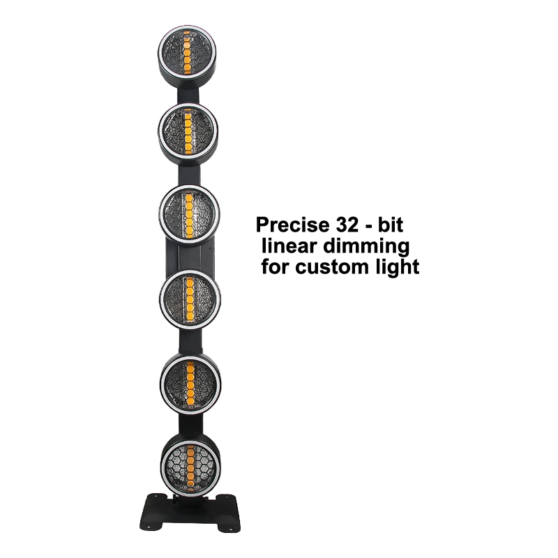 Igracelite Pixel Retro Light - 6 LED RGBW DMX512 Stage Lighting for ...