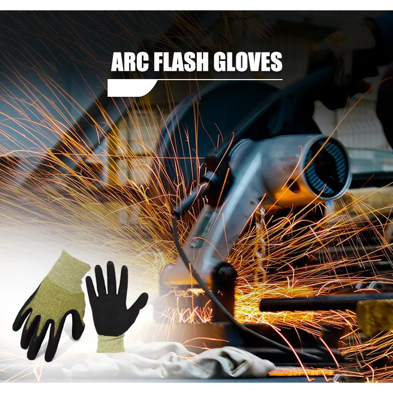 ARC Flash Gloves Contact Heat level 1 Work Construction Gloves ...