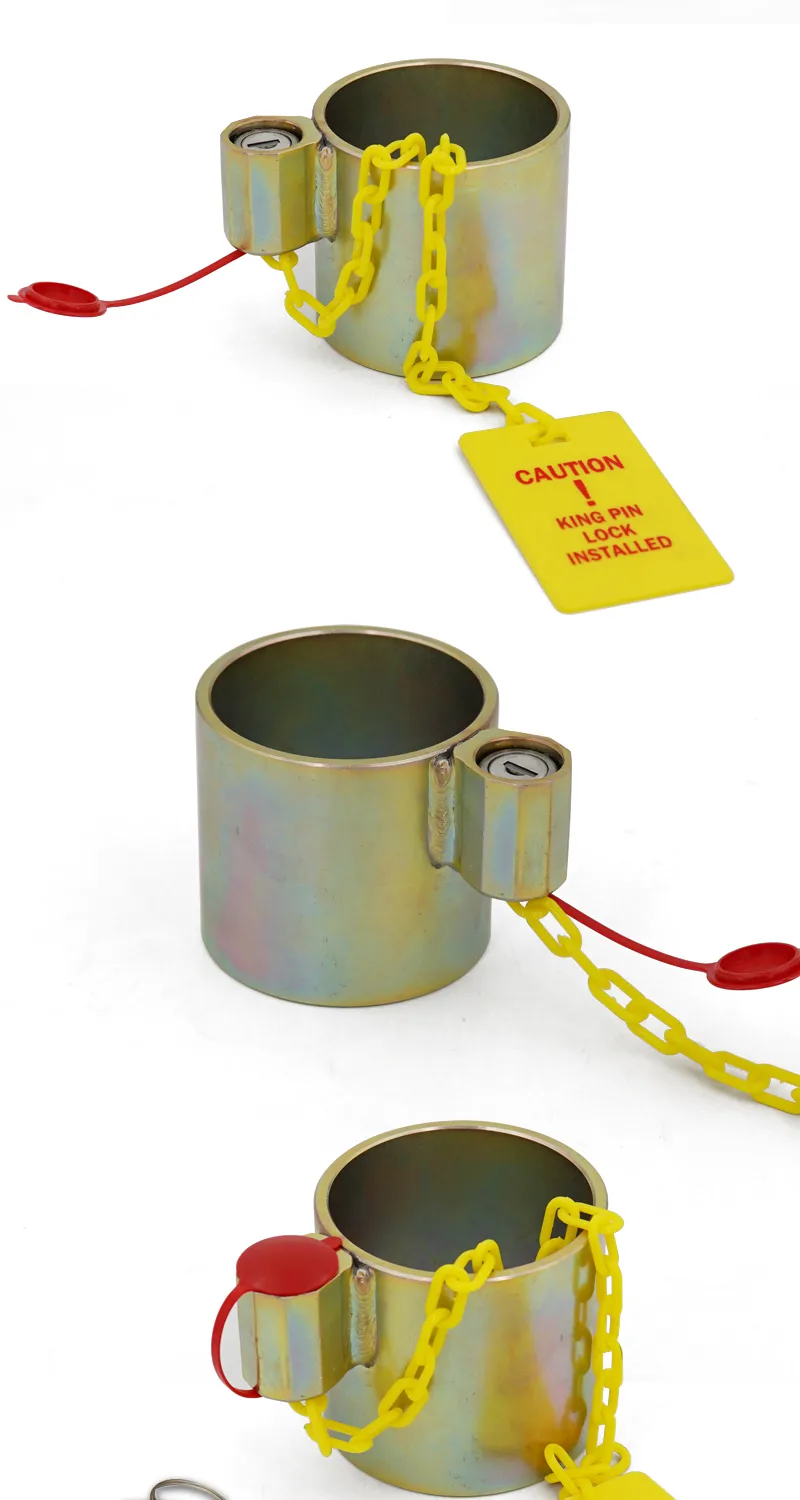 Standard Duty King Pin Lock with 2 Keys,Heavy Duty Items