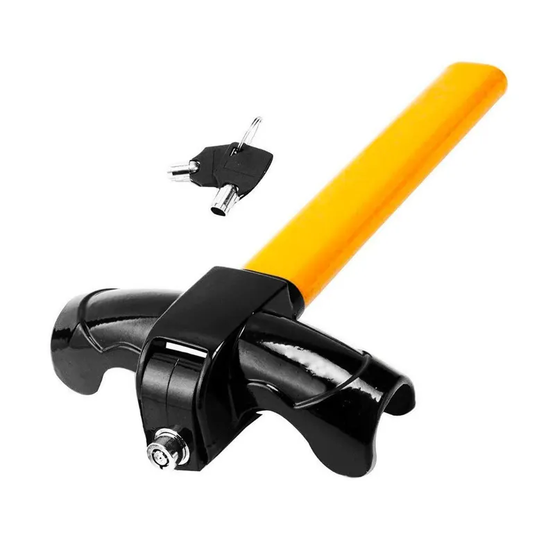 Universal Anti Theft Car Vehicle Steering Wheel Security Lock,Auto ...