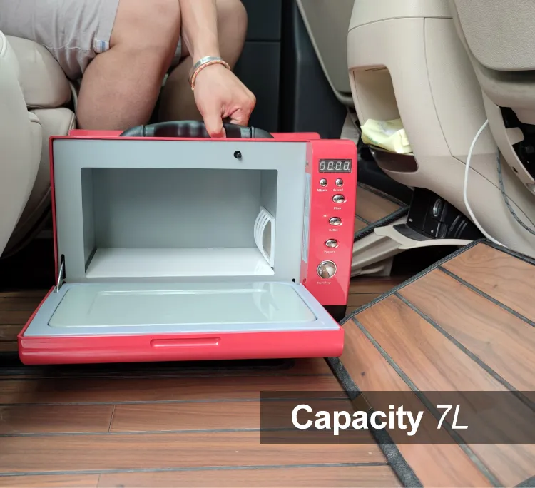 Potable dc car mini auto microwave 24v car oven for universal car ...