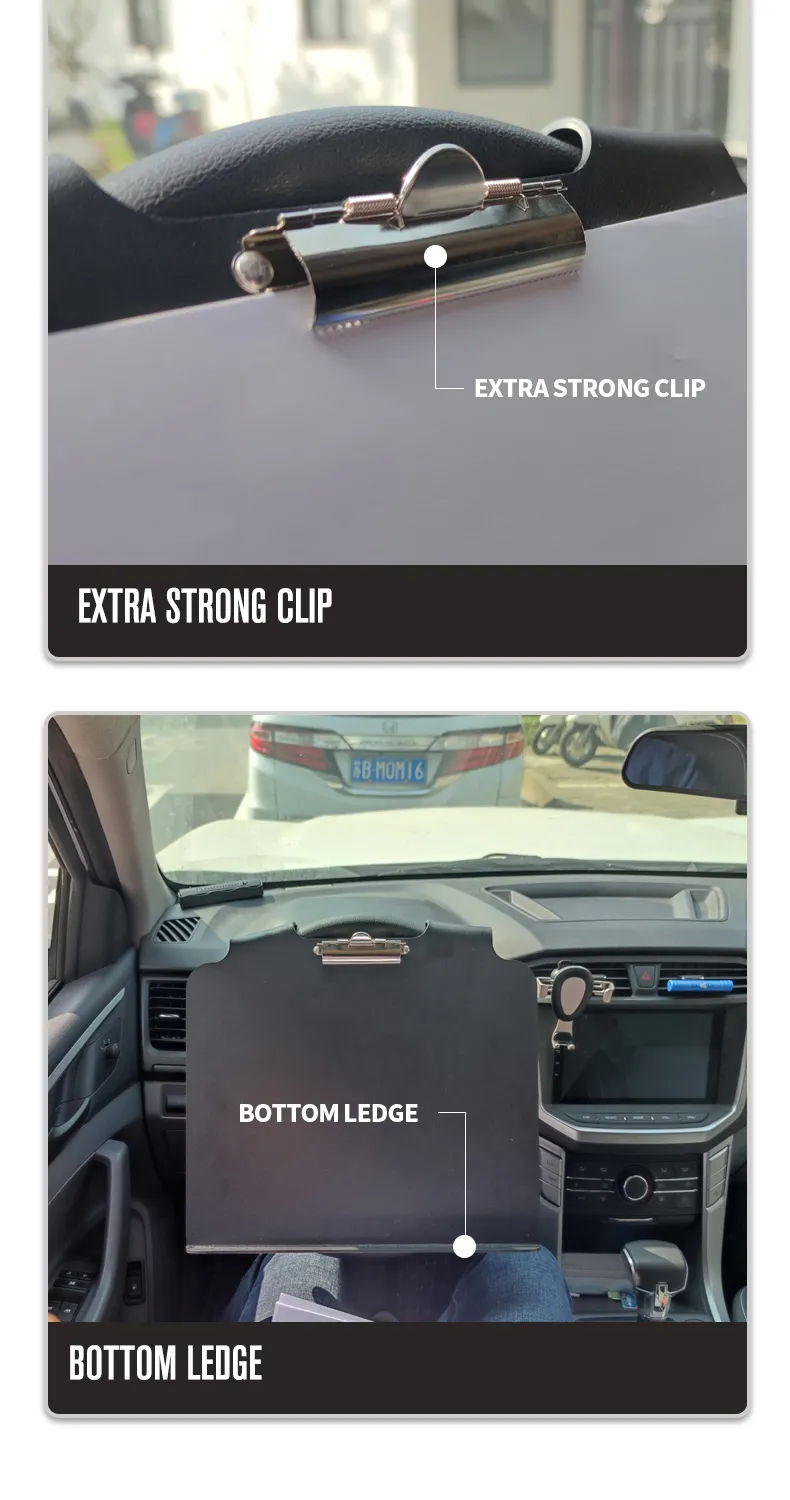 ABS Plastic Steering Wheel Desktop Writing Board Clipboard With Clip ...