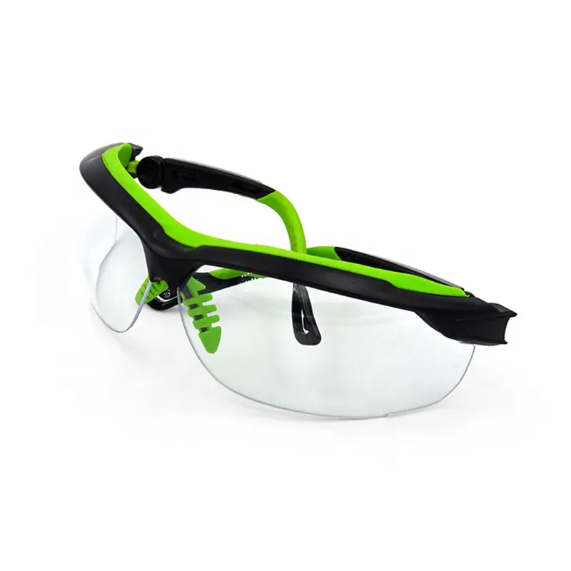 Fashionable construction workman safety clear glasses sport eye ...