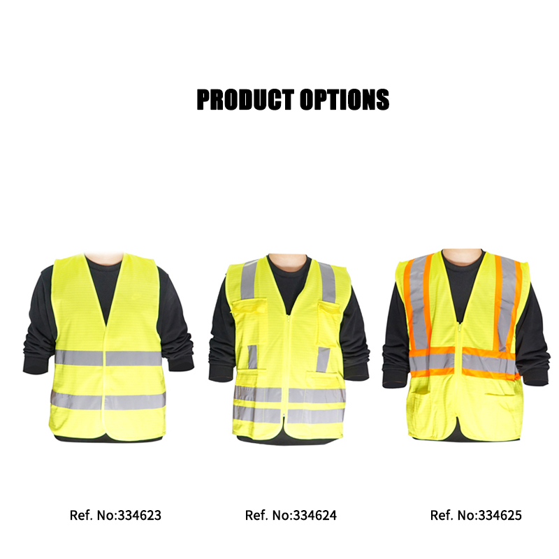 Esd High Visibility Security Reflective Safety Reflector Vest Anti ...