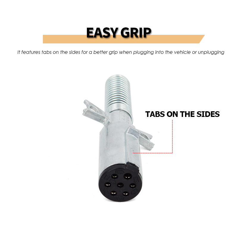 Universal 7-Way Tractor Plug,Heavy Duty Items